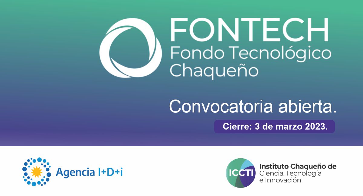 Convocatoria para el Fondo Tecnológico Chaqueño (FONTECH) • Facultad de ...
